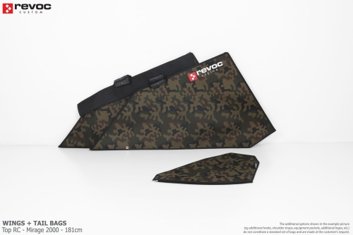 Top RC - Mirage 2000 - 71 in - 181 cm - REVOC Wing Bags