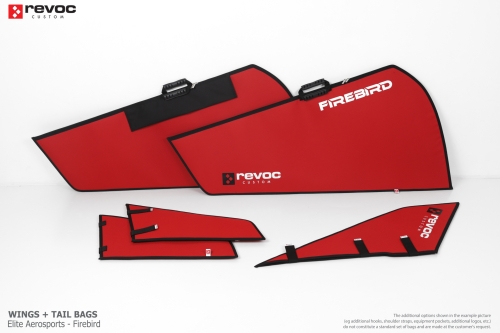 Elite Aerosports - Firebird XL - 102 in - 260 cm - REVOC Wing Bags