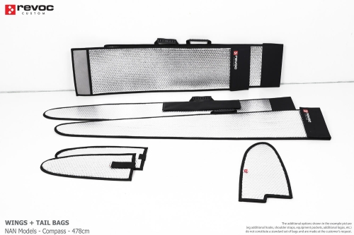 NAN Models - Compass - 188 in - 478 cm - REVOC Housses d'Ailes