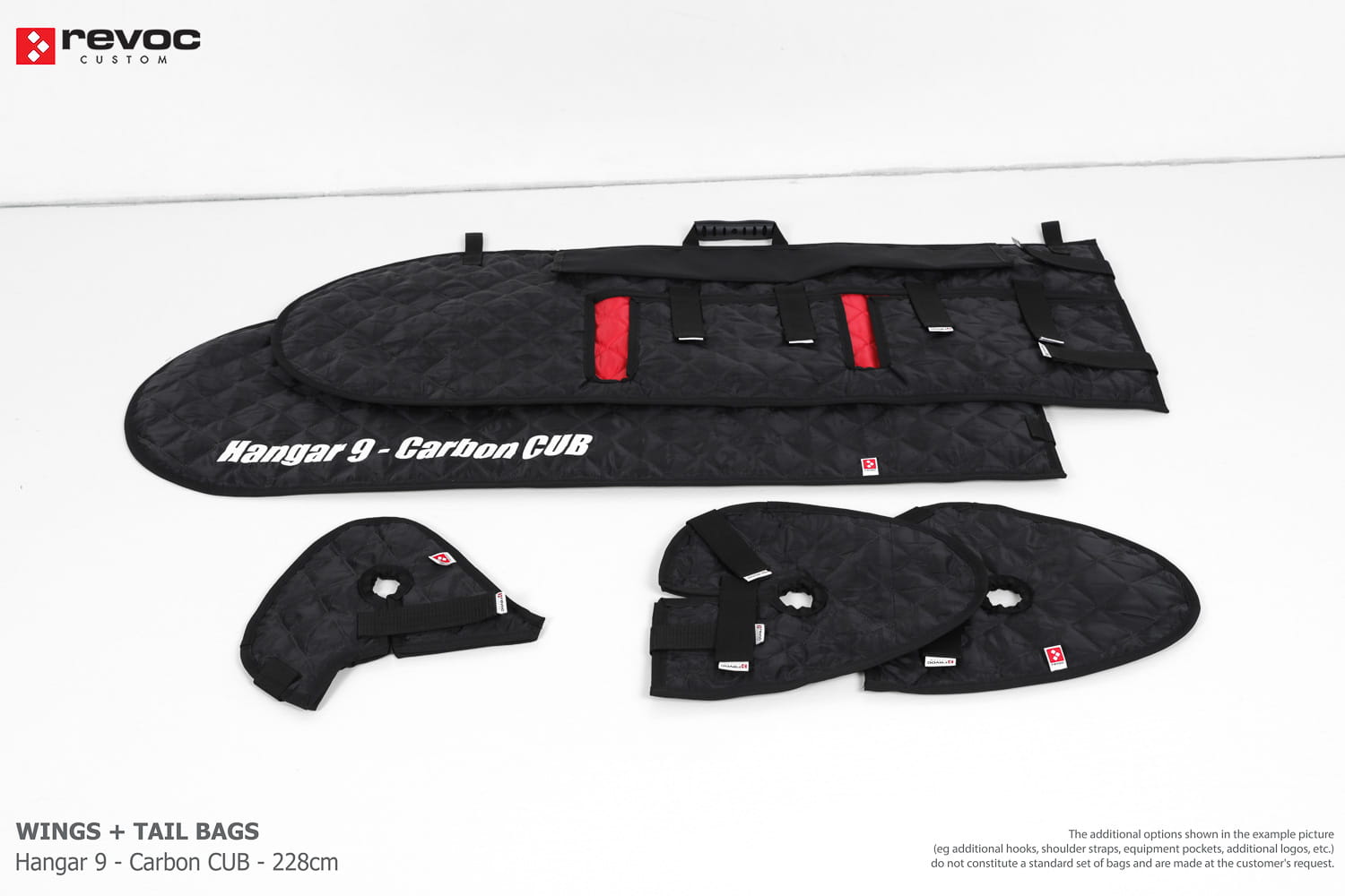 Hangar 9 - Carbon Cub - 228cm - REVOC Wing Bags