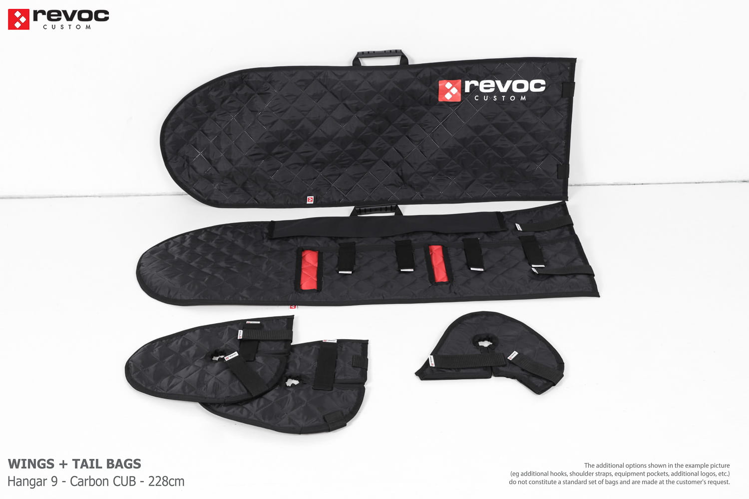 Hangar 9 - Carbon Cub - 228cm - REVOC Wing Bags